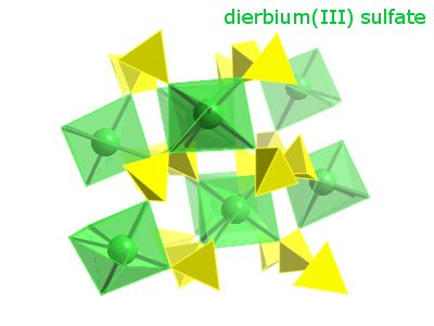 WebElements Periodic Table » Erbium » dierbium disulphate