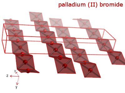 WebElements Periodic Table » Palladium » palladium dibromide